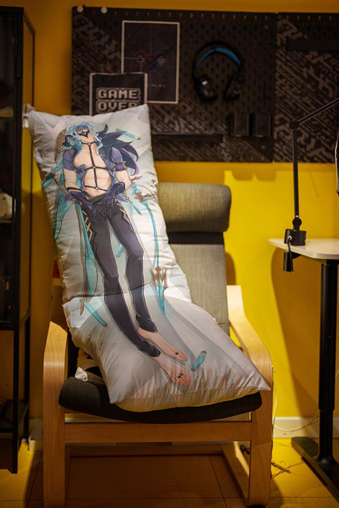 Ver.A Winter Night's Lazzo II Dottore-Genshin Impact Dakimakura ...