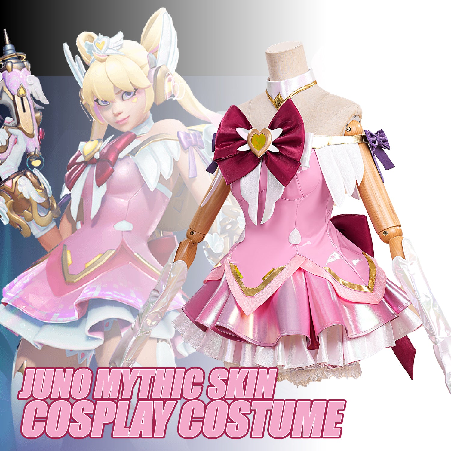 JUNO MYTHIC SKIN Cosplay Costume Custom Size Costume Free Shipping ...