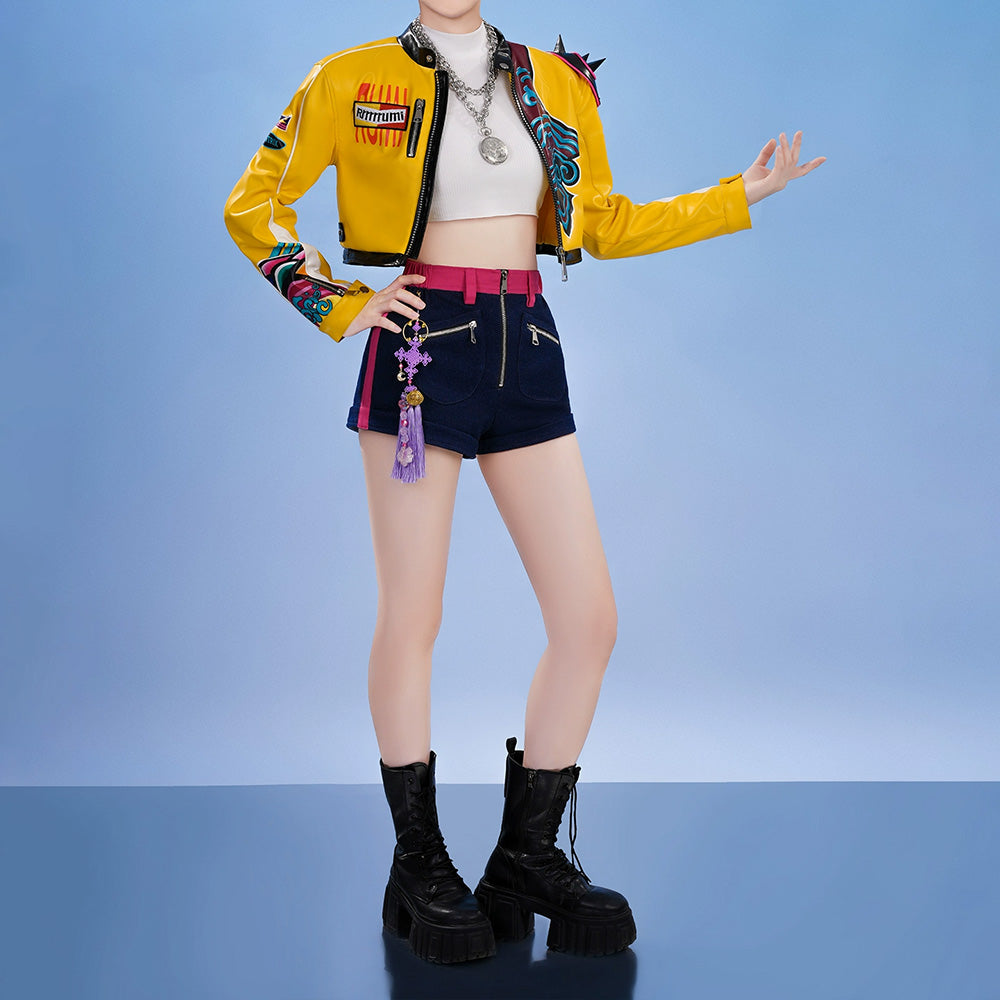 KPop Demon Hunters Rumi Custom Size Cosplay Costume – ADOREHOMEstudio