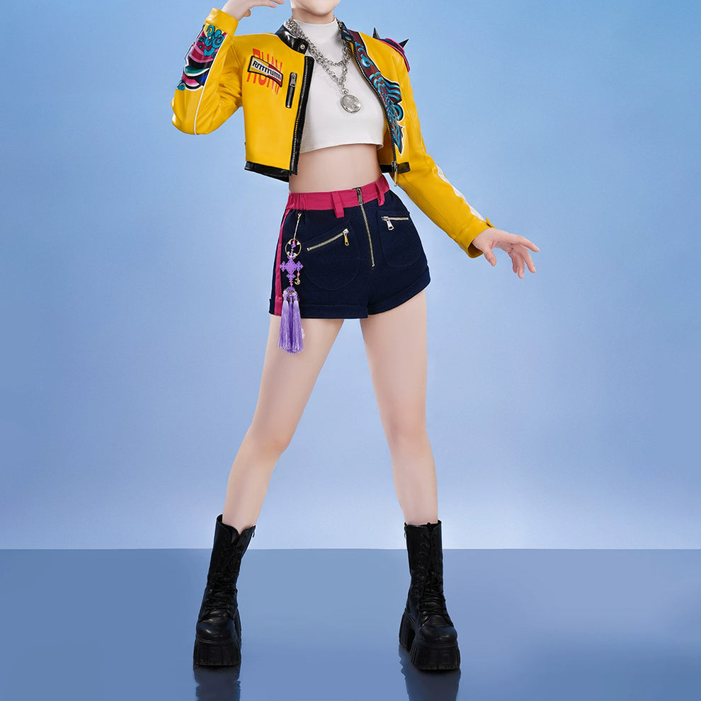 KPop Demon Hunters Rumi Custom Size Cosplay Costume – ADOREHOMEstudio