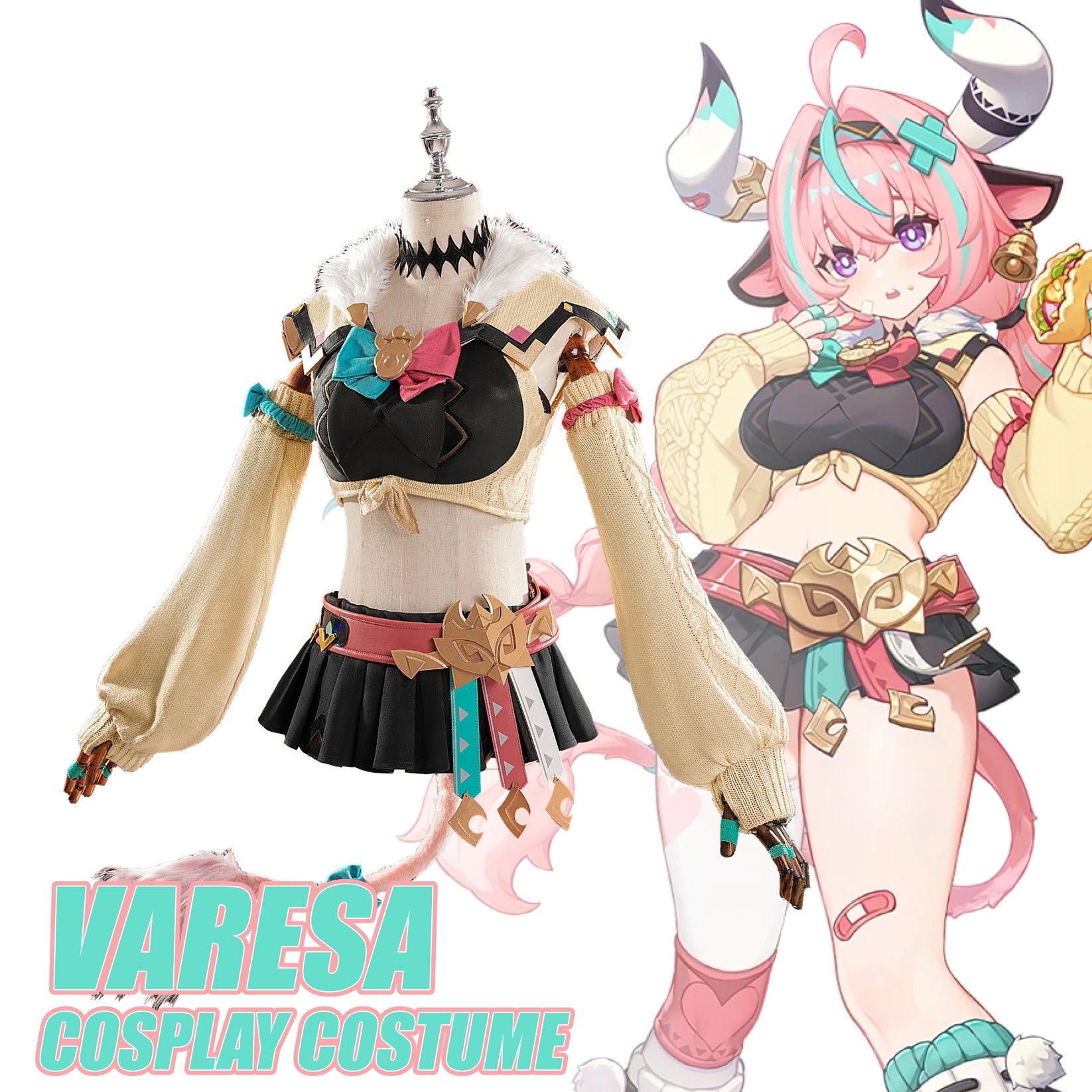 Varesa Cosplay Costume Custom Size Costume Free Shipping ...